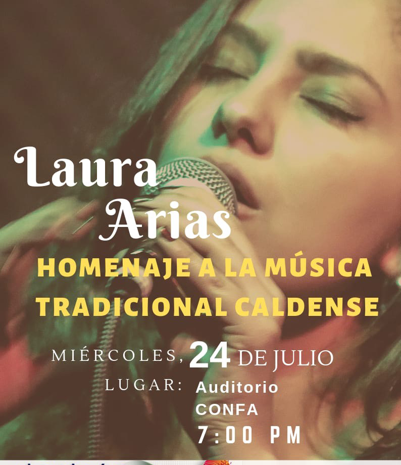 Laura Arias hará homenaje a la música tradicional caldense - Eje21