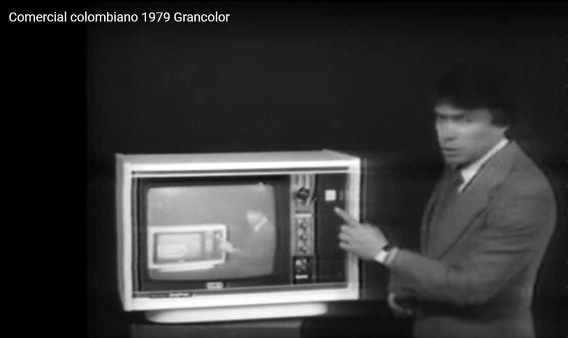 Hace 40 años Jairo Alonso presentó el primer comercial de la televisión ...