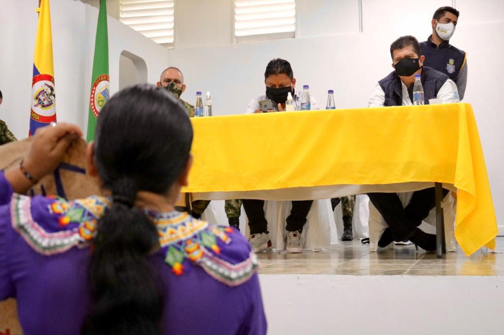 La Gobernación realizó apoyo y acompañamiento integral a la niña Embera ...