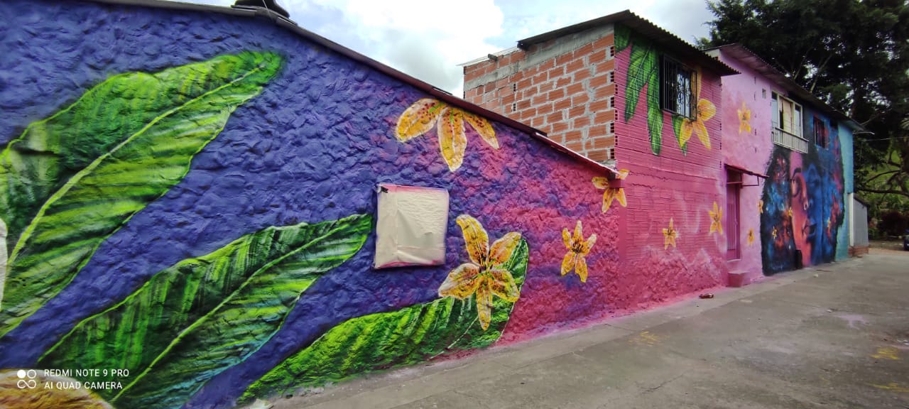 Supía se convierte en la galería de arte al aire libre más grande de ...