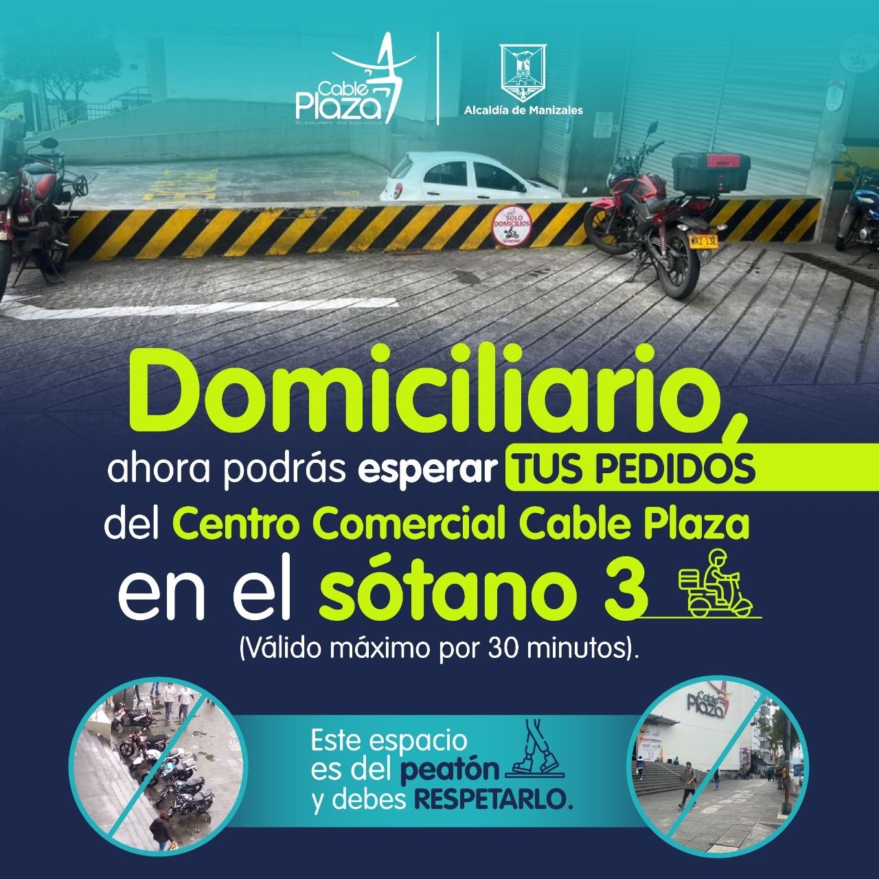 Alcaldía de Manizales habilita desde hoy un espacio de parqueo para ...